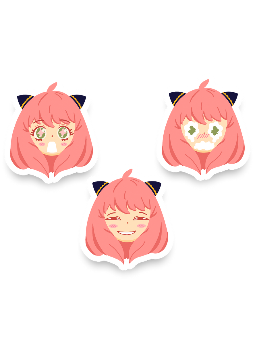 Anya Forger Sticker Pack – Studio Zukuri